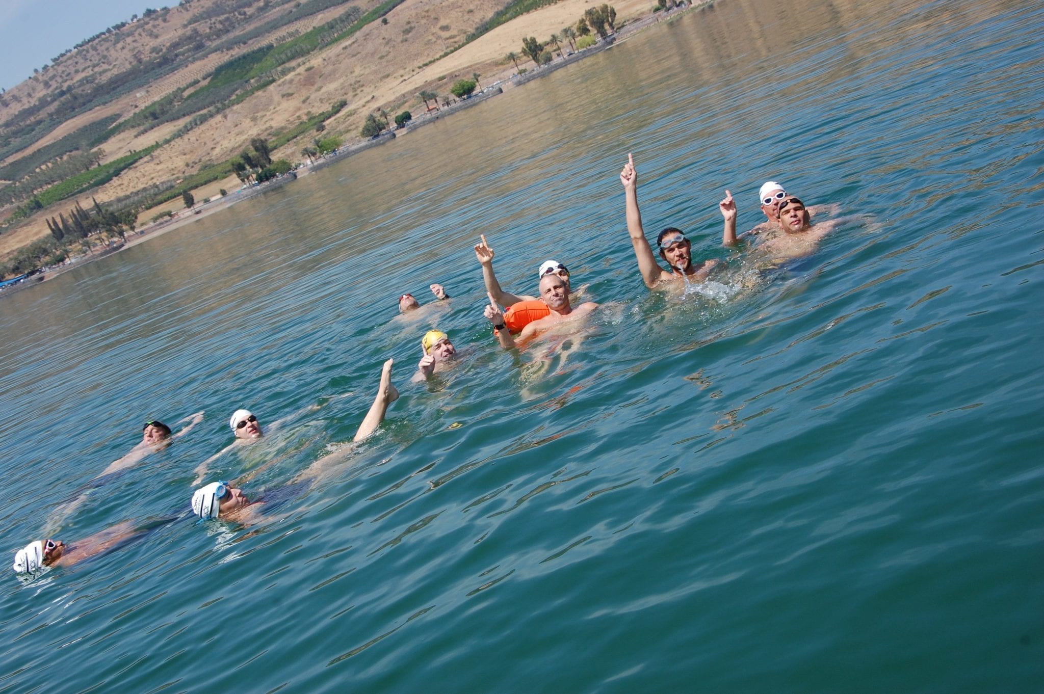 The "Long cross swim of the sea of Galilee" 21k swim - WEST Swimming ...